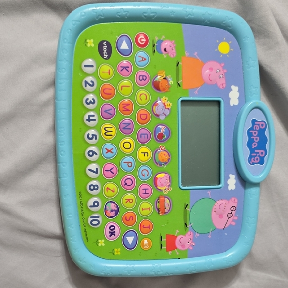 Peppa Pig | Toys | Peppa Pig Educational Tablet Green And Blue | Poshmark